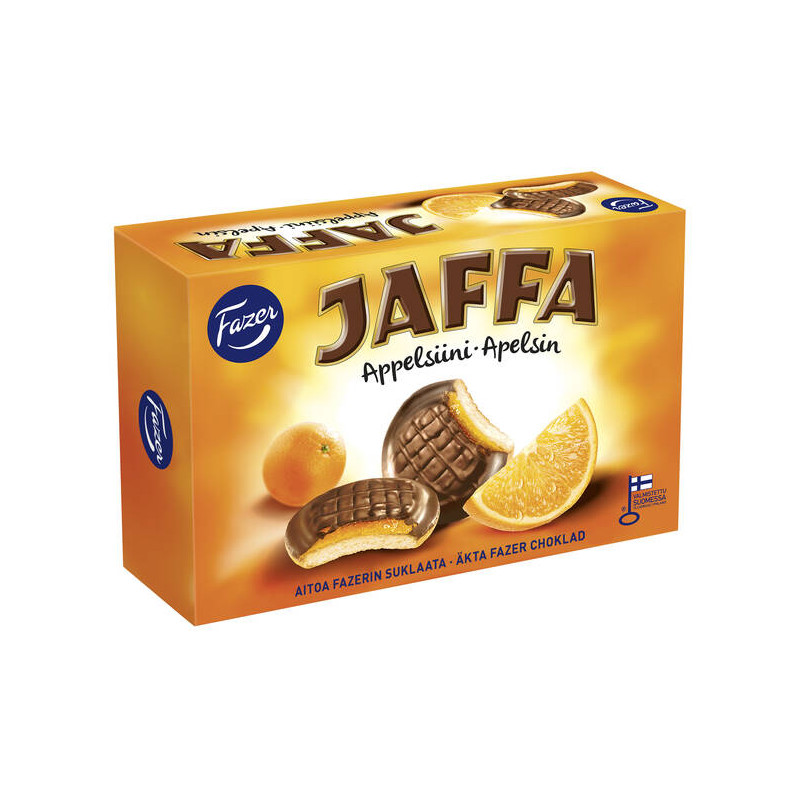 Fazer Jaffa Appelsiini keksi 300g 300g/pkt, 12 pkt/ltk - Contor Oy ...